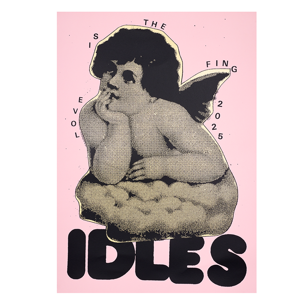 Love Is The Thing Cherub Limited Edition Screenprint - IDLES Official Store
