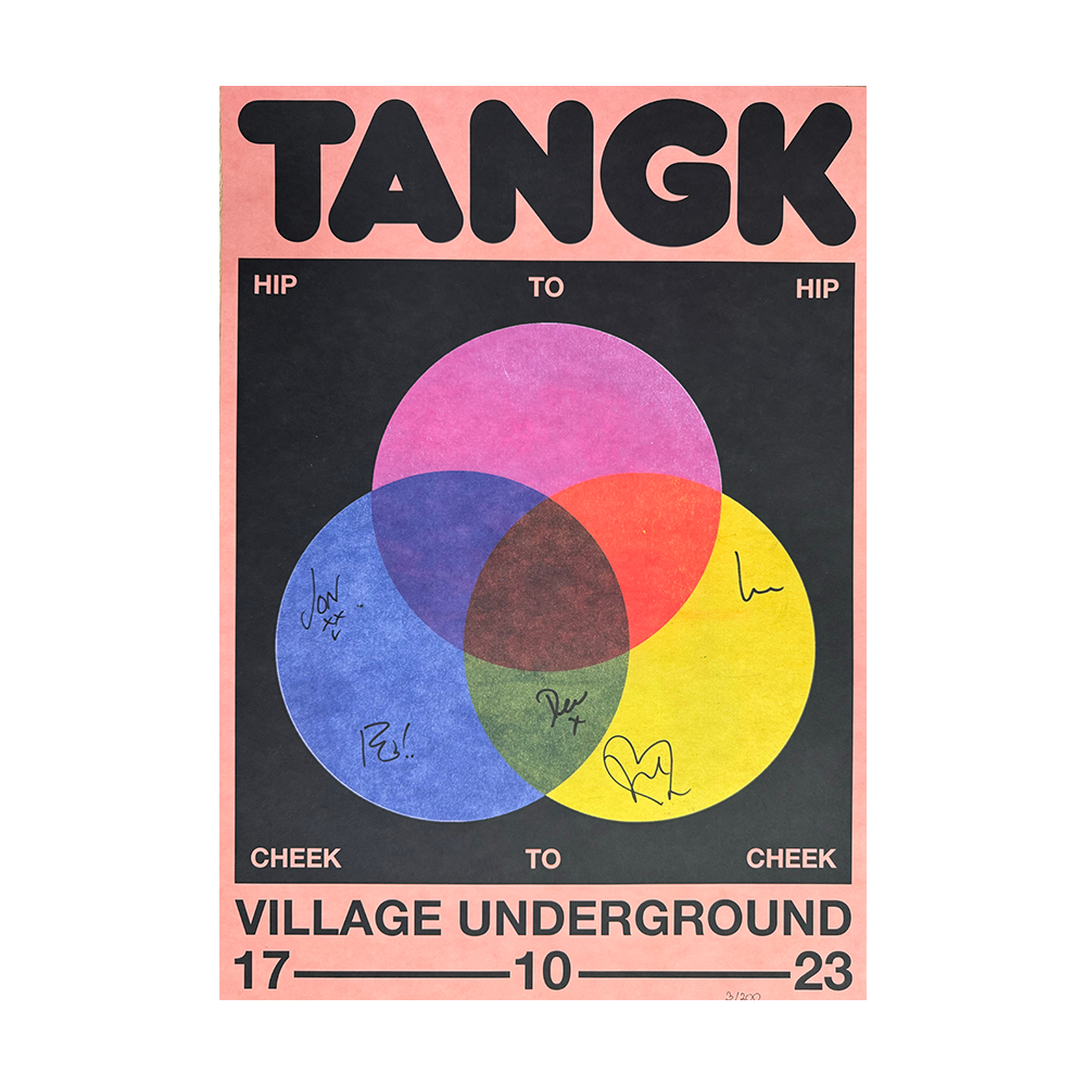 TANGK VILLAGE UNDERGROUND SIGNED FINE ART PRINT - IDLES Official Store